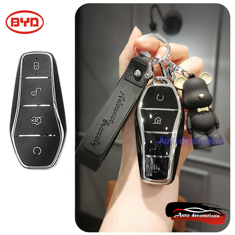 BYD sealion 06 shark M6 Atto2 Dolphin Atto3 Seal car key case Dolphin ...