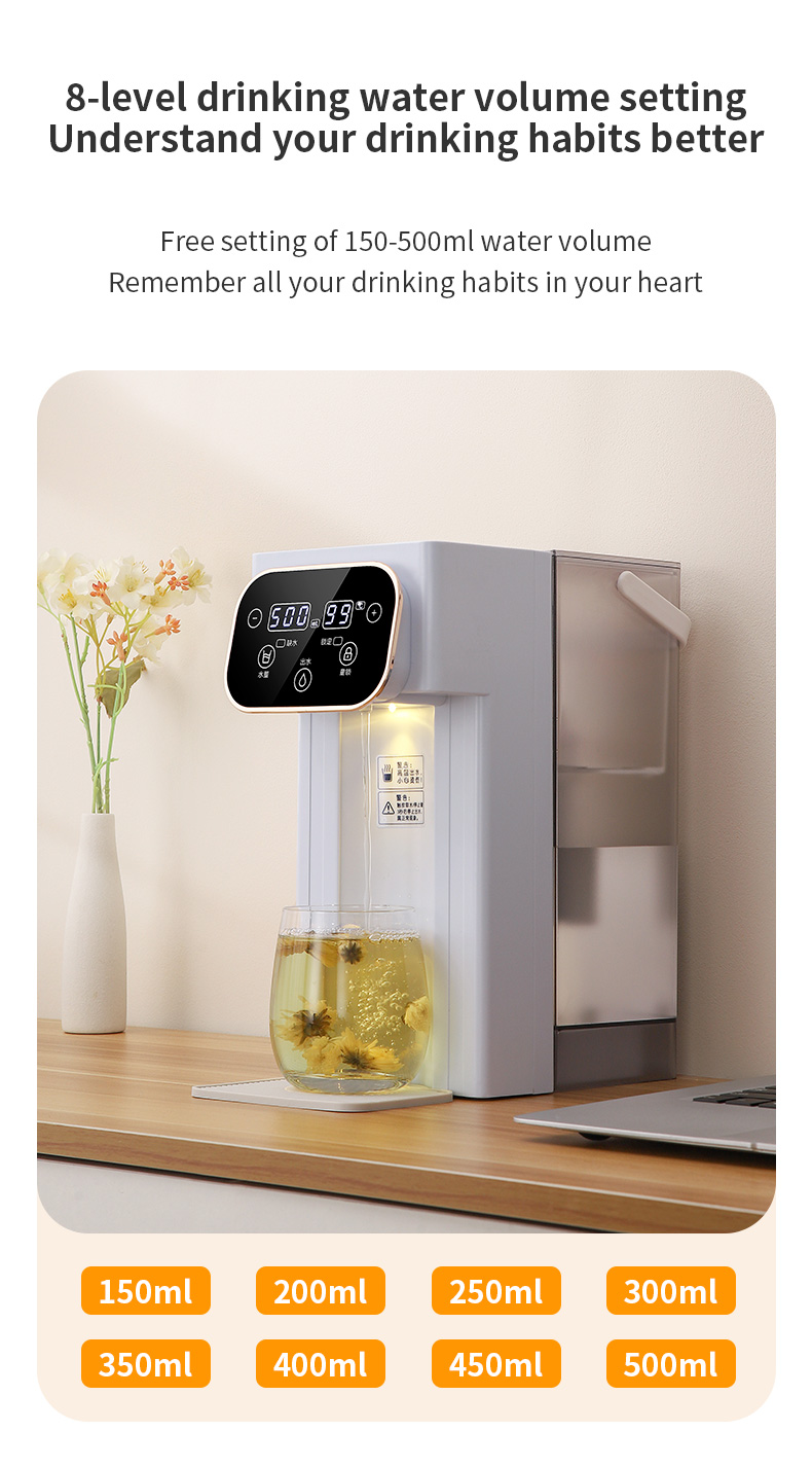 3L Hot Water Dispenser Household Filter Type Water Dispenser Desktop ...