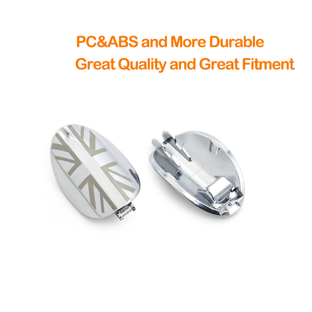 Car Front Outside Door Handle Lock Key Hole Cover Trim For BMW Mini ...