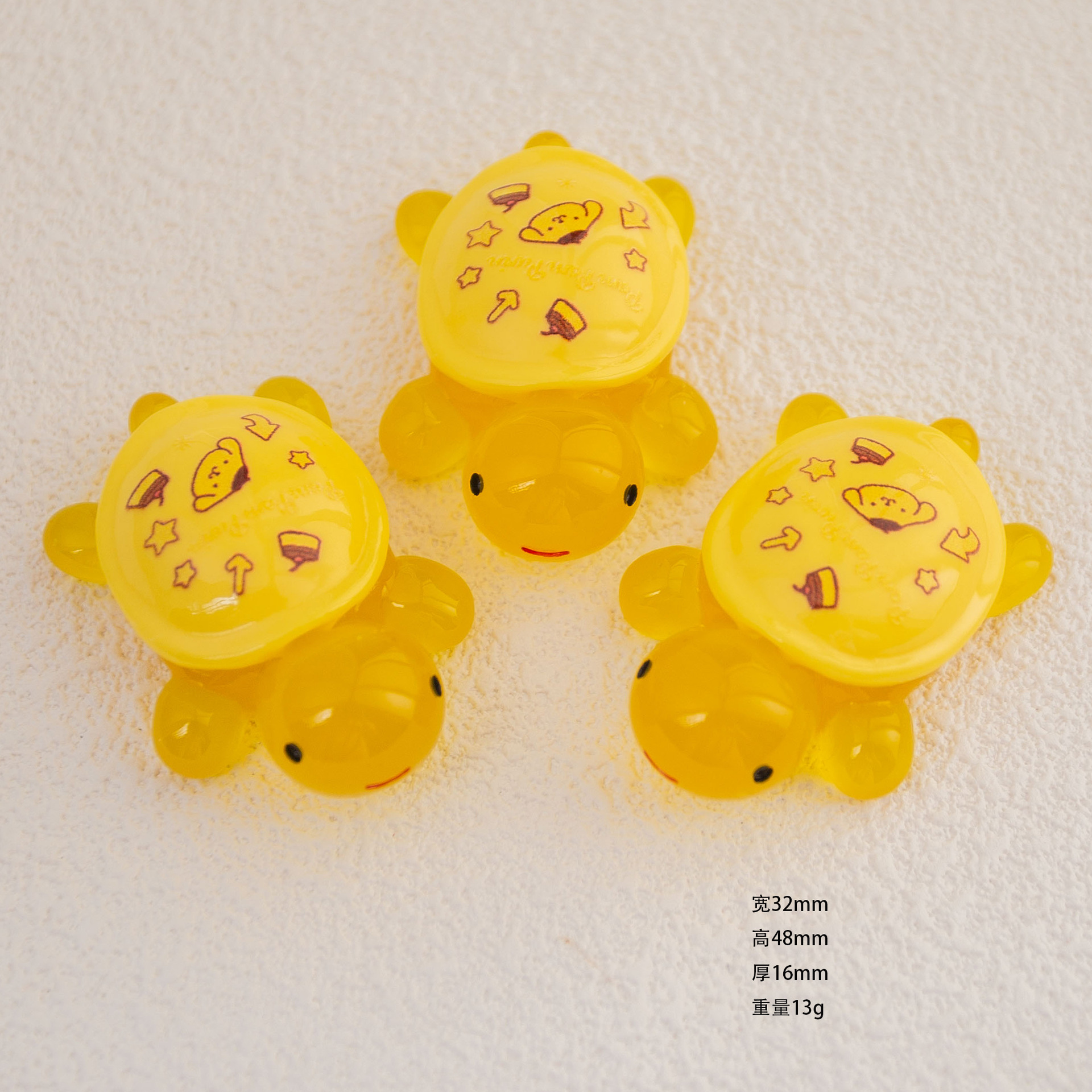 Sanrio Luminous Little Turtle, Aquarium Accessories, (Recommended to ...