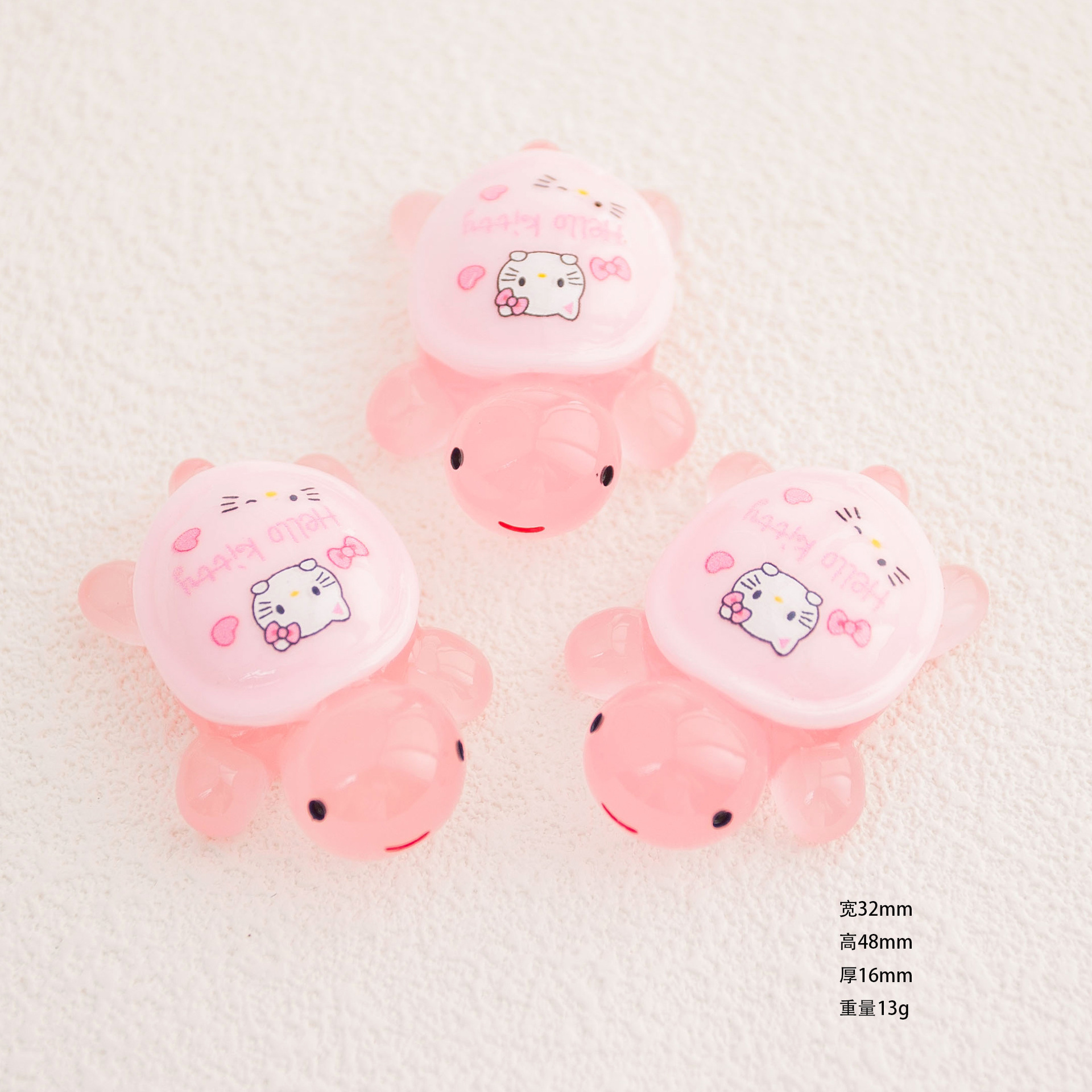 Sanrio Luminous Little Turtle, Aquarium Accessories, (Recommended to ...