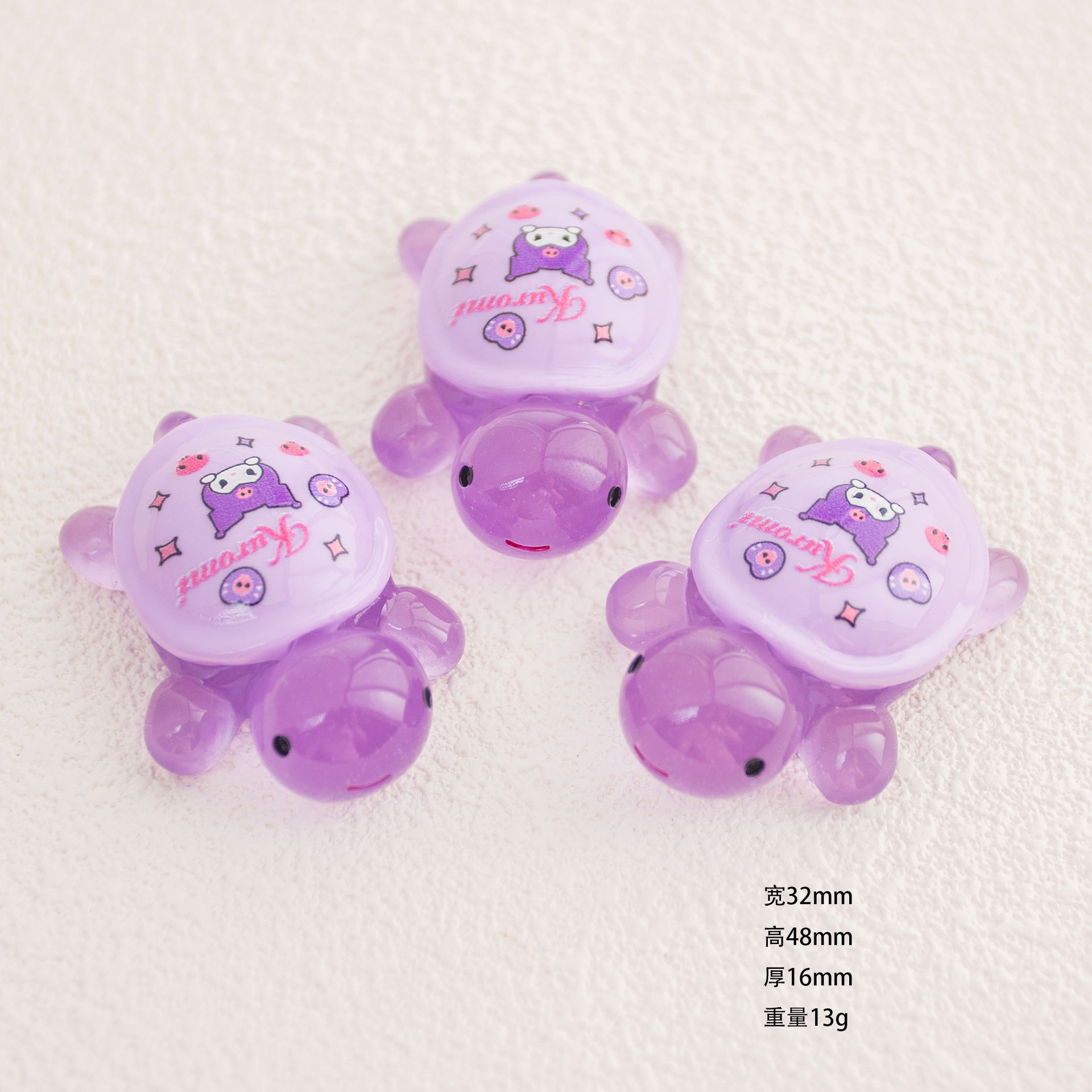 Sanrio Luminous Little Turtle, Aquarium Accessories, (Recommended to ...