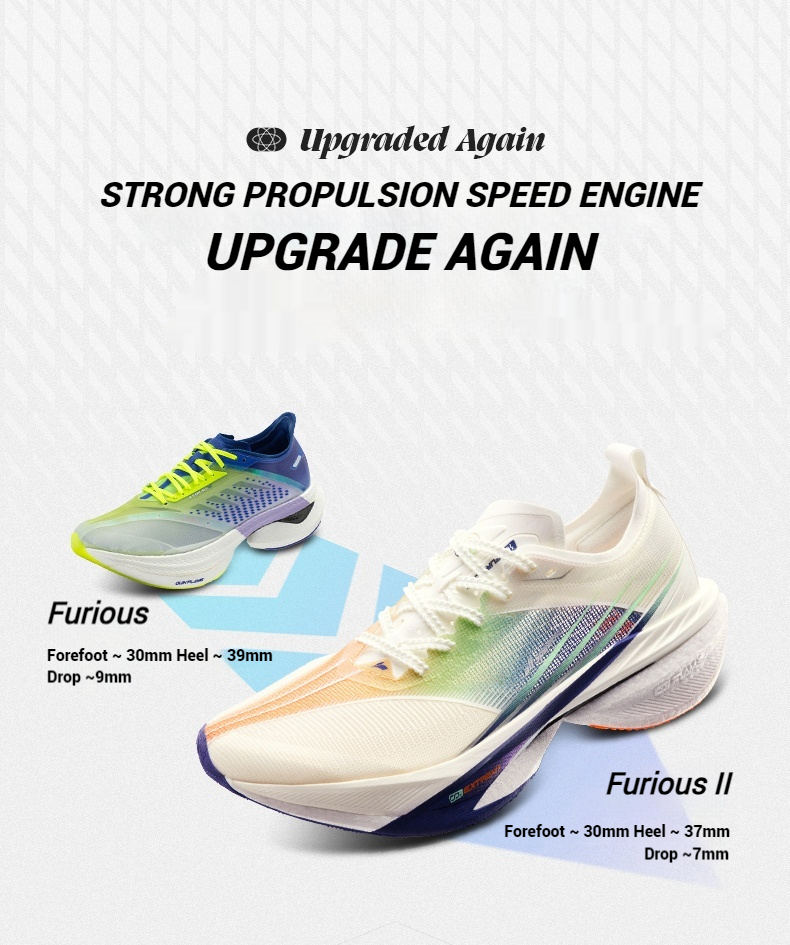 361 Degrees Furious 2.0 Men Running Shoes Thick Sole Lightweight 672432201 | Shopee Malaysia