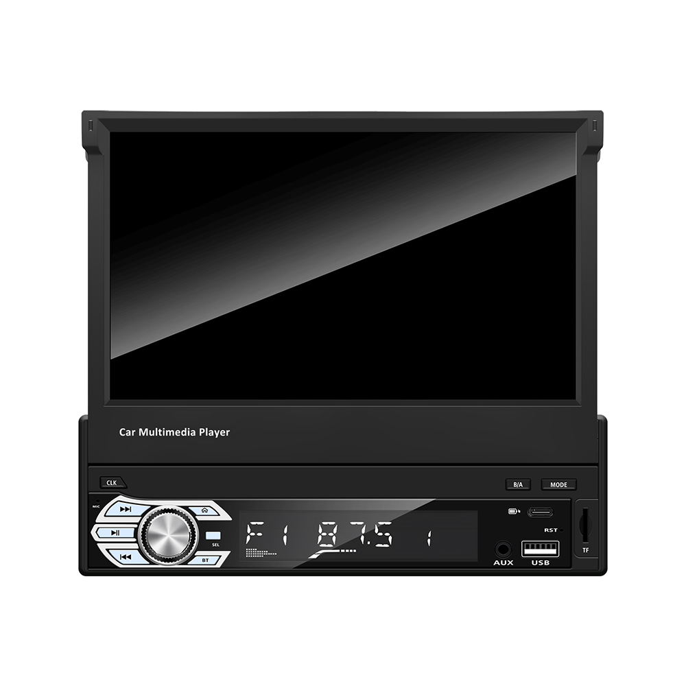 Universal 7-inch Retractable screen MP5 Player Car Multimedia Player ...