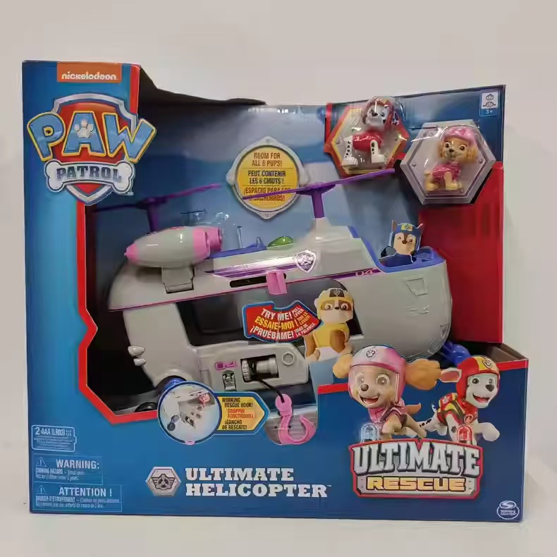 PAW PATROL SPINMASTER Ultimate Rescue - Skye's Rescue Helicopter with ...