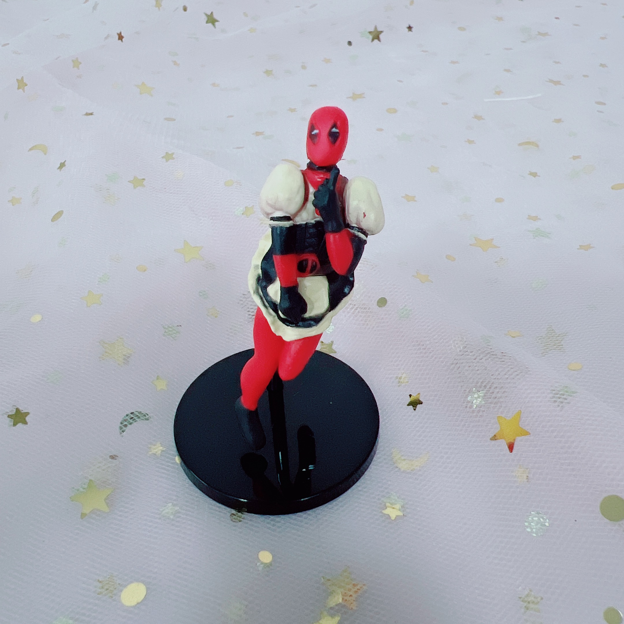 3 Style 5cm Deadpool Groot Anime Action Figure Sitting Posture Model X ...