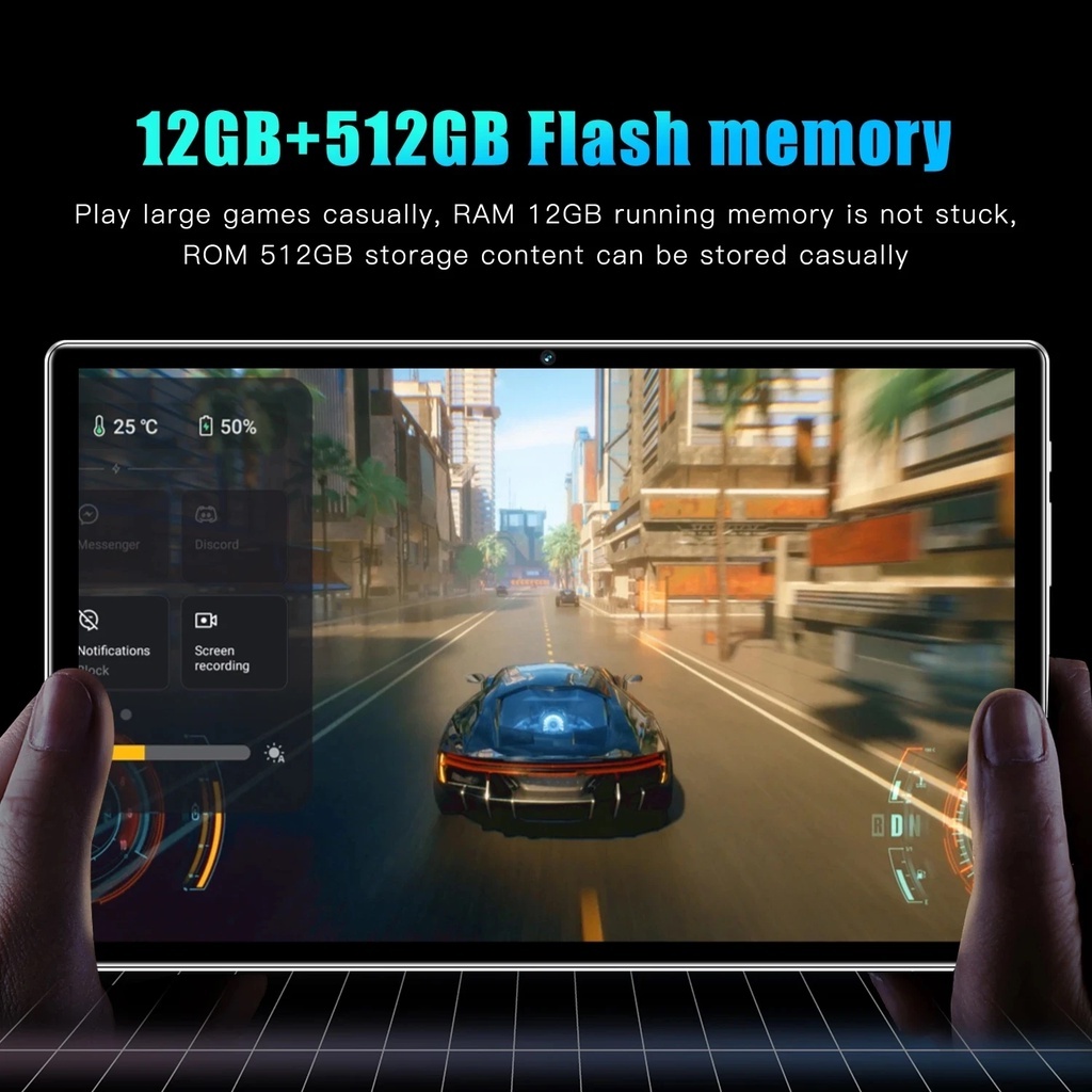NUMVIBE P60 Tablet PC 11 Inch 12GB+512GB Dual SIM Cards Android ...