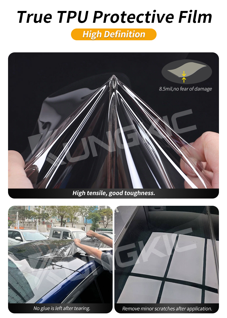 For Tesla Model 3 Highland 2020-2026 Car Sunroof Film Window Proof Film ...