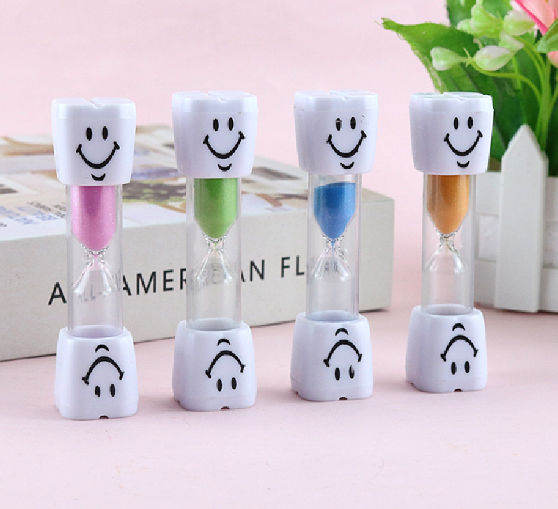 Cartoon teeth brushing timer hourglass anti-fall children's creative ...