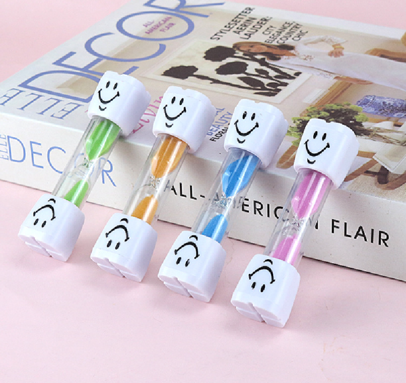 Cartoon teeth brushing timer hourglass anti-fall children's creative ...