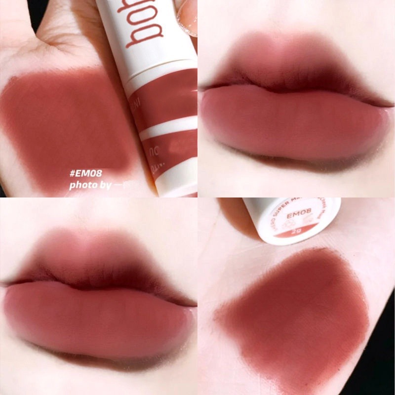 Lip mud lipstick matte dual-use lip and cheek blush lipstick lip glaze ...
