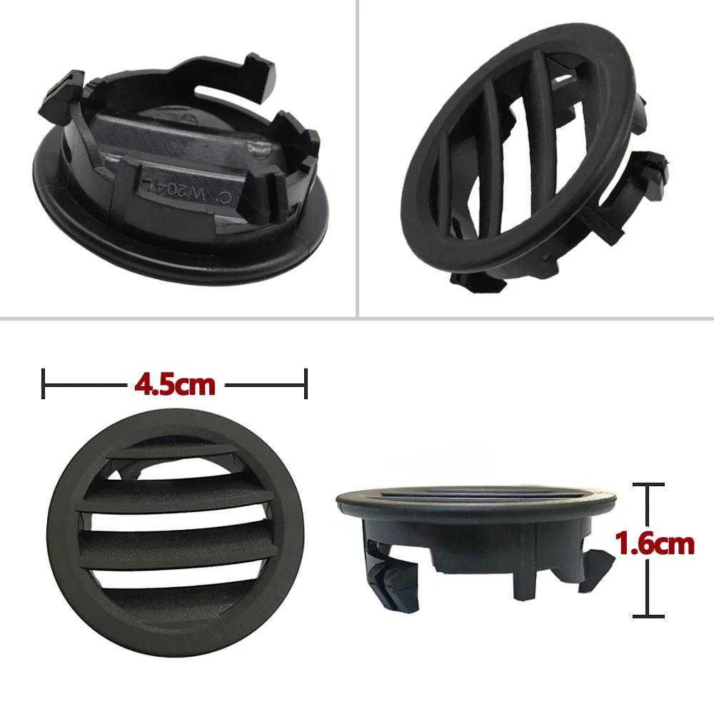 Car Dashboard Round Air Conditioning AC Vent Outlet Grille Cover For ...