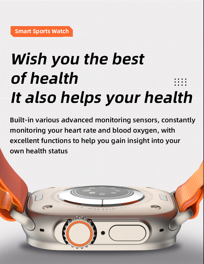 5G data Smart Watch Simcard + Wifi + 180° Camera + GPS Super Amoled ...
