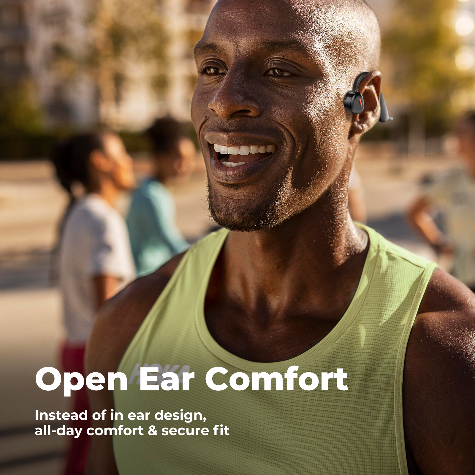 MINISO X60 Wireless Earbuds Bone Conduction Bluetooth 5.4 Sports ...