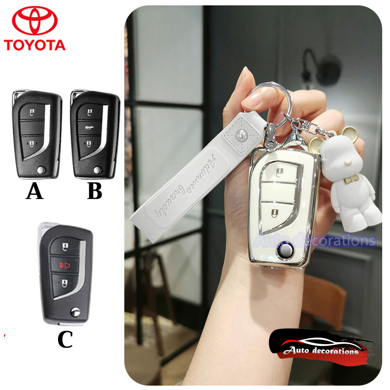 Toyota REVO Yaris corolla Altis car key case Toyota hilux revo key ...