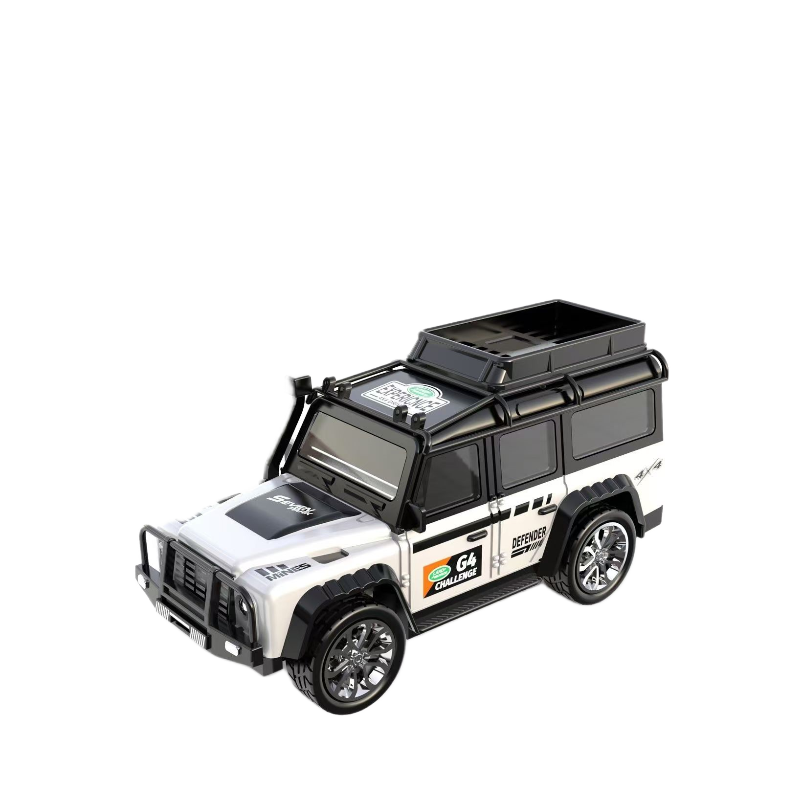 STRETCH Mini Remote Control Car 1:64 Alloy Car Model with Light Off ...