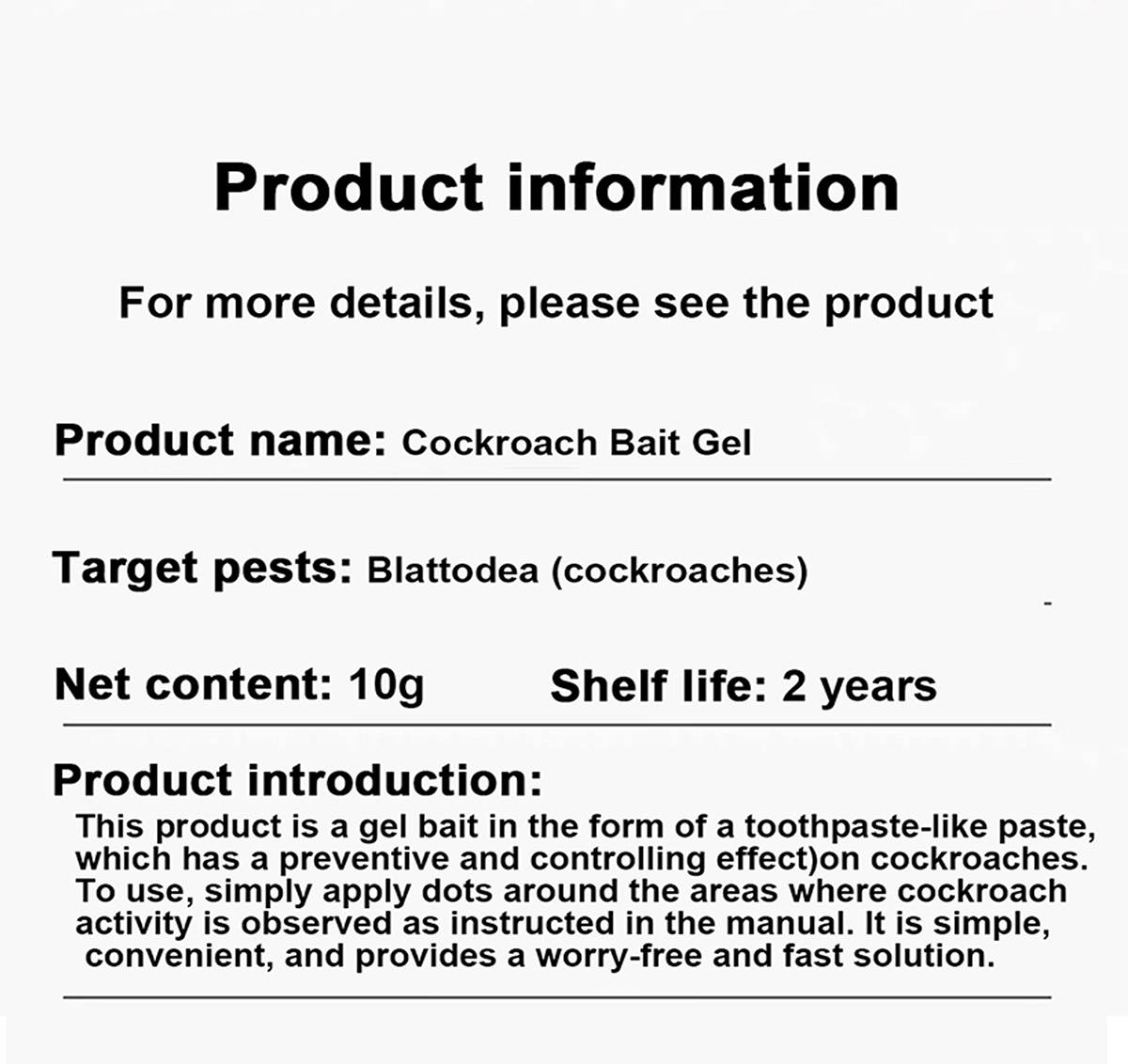 Infectious death kill geckos HB lizard gel bait lizard killer lizard ...