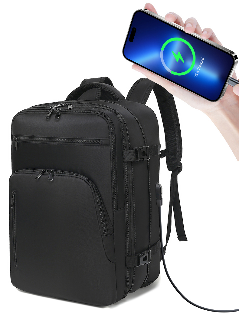 my available 40L travel backpack expandable Waterproof anti theft ...