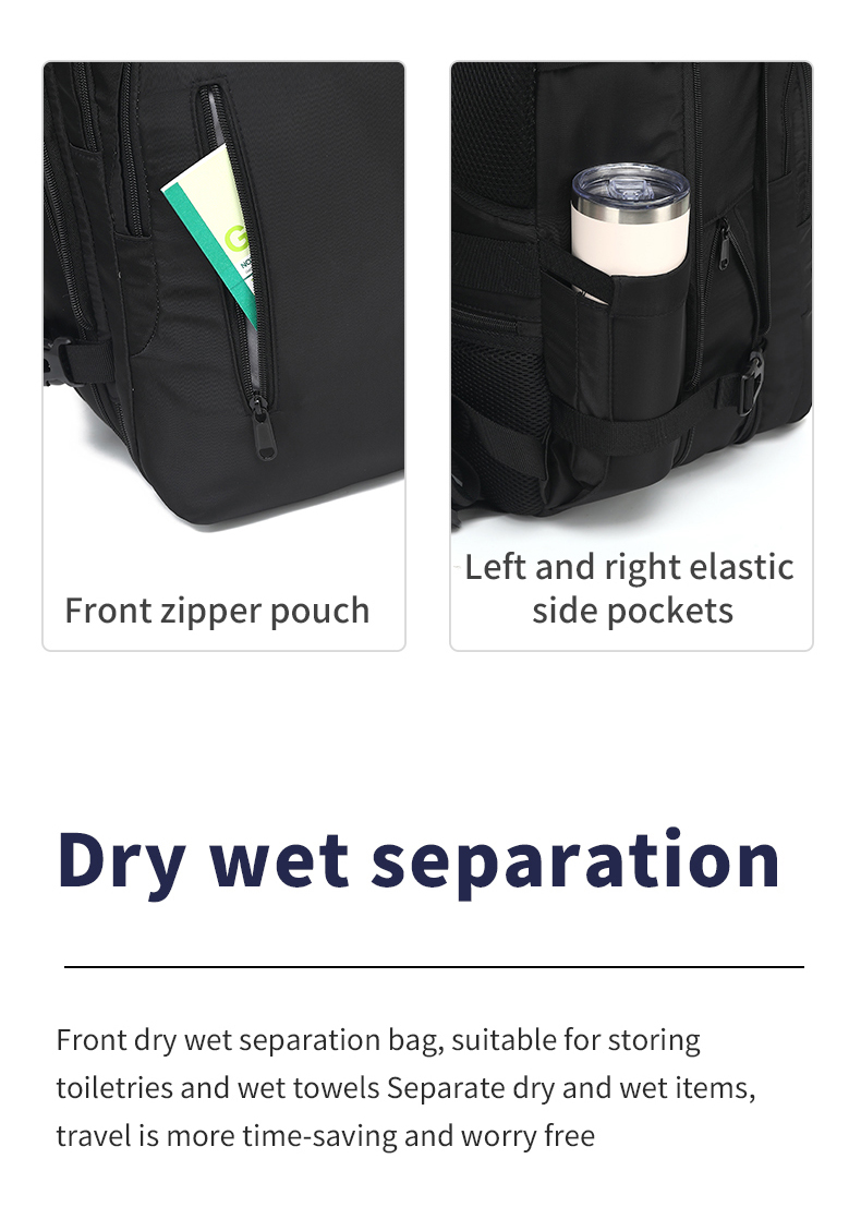 my available 40L travel backpack expandable Waterproof anti theft ...