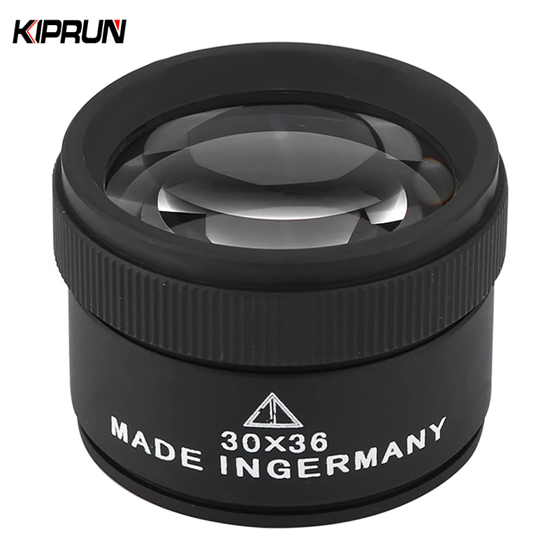 KIPRUN Magnifying Glass, 30X 36mm HD Magnifying Glass, Optical Glass ...