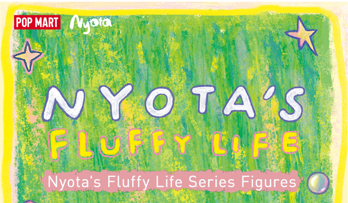 POPMART Nyota's Fluffy Life Series Figures Blind Box Action Toys Figure ...