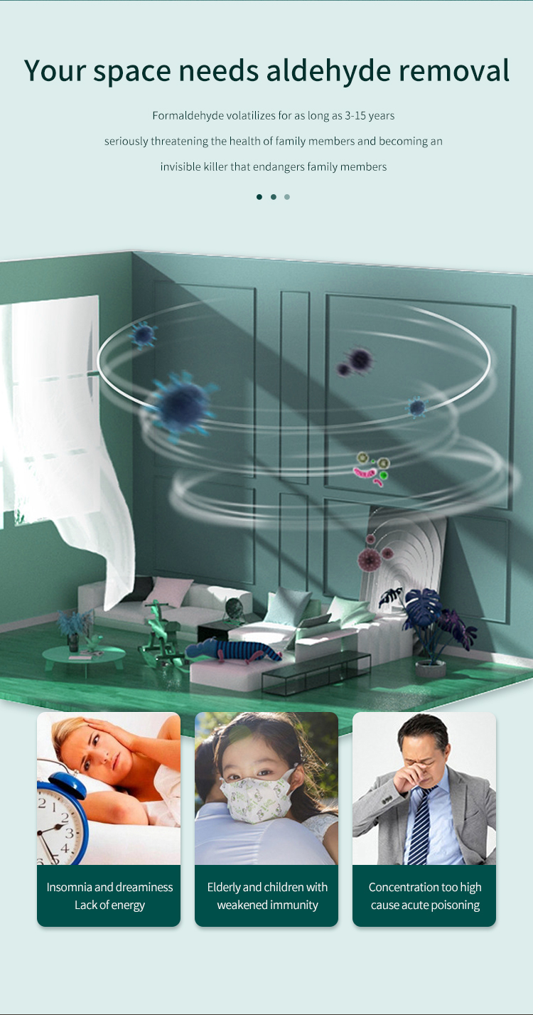 Formaldehyde Remover Air Purification Purifier Photocatalyst ...