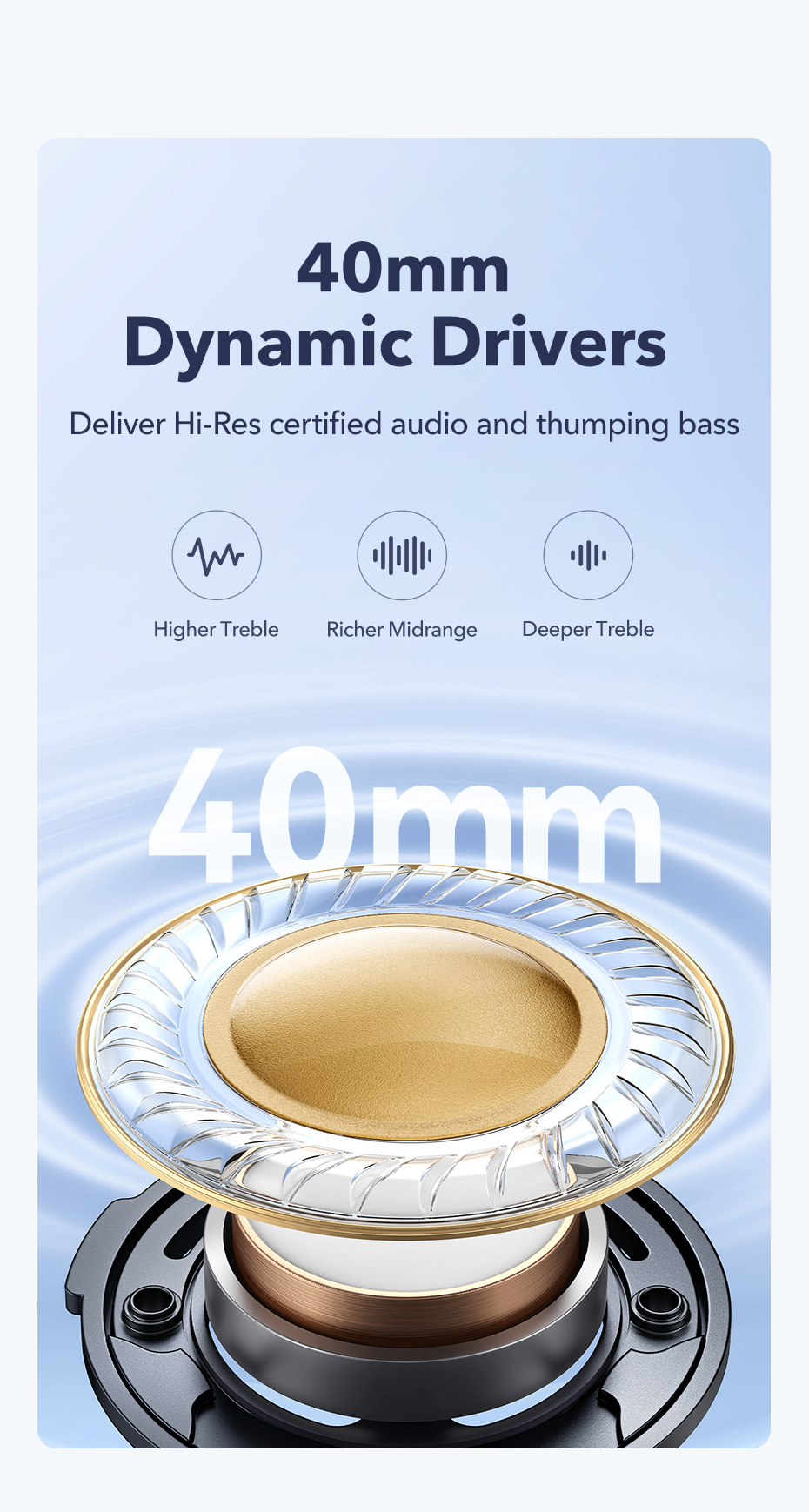 Soundcore by Anker Q20i Headphones Hybrid Active Noise Cancelling ...
