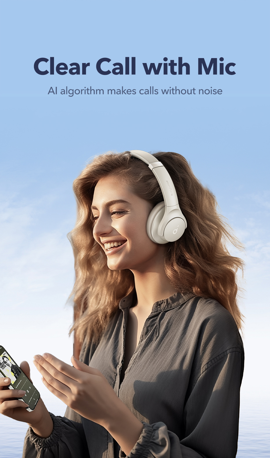 Soundcore by Anker Q20i Headphones Hybrid Active Noise Cancelling ...
