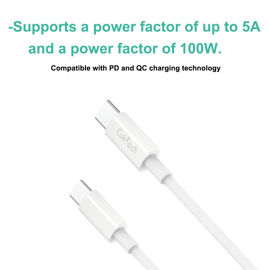 ZMI CukTech KLC-5499 100W Type-c data cable (1 M) | Shopee Malaysia
