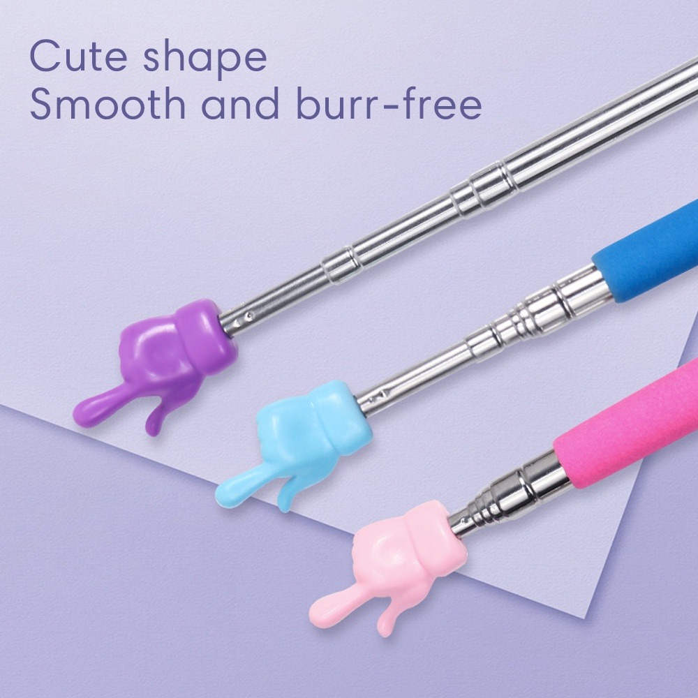 1Pcs Stainless Steel Extendable Hand Pointer Presenter Classroom ...