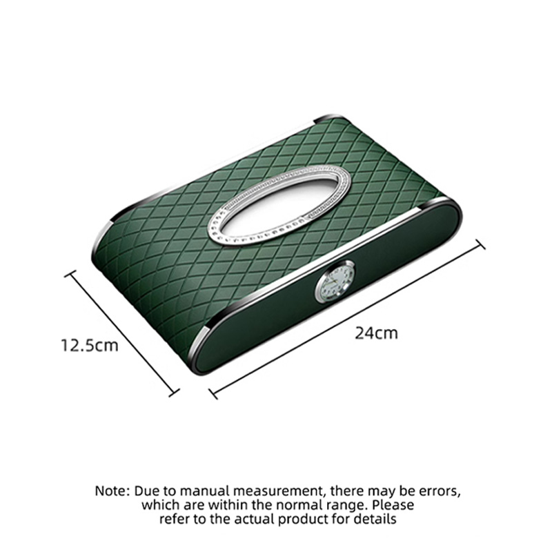 Leather Car Tissue Box Car Decoration Interior Accessories Perodua ...