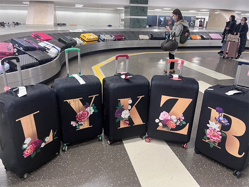The Latest Style Thick Stretch Cloth Luggage Protective Cover, Suitcase ...