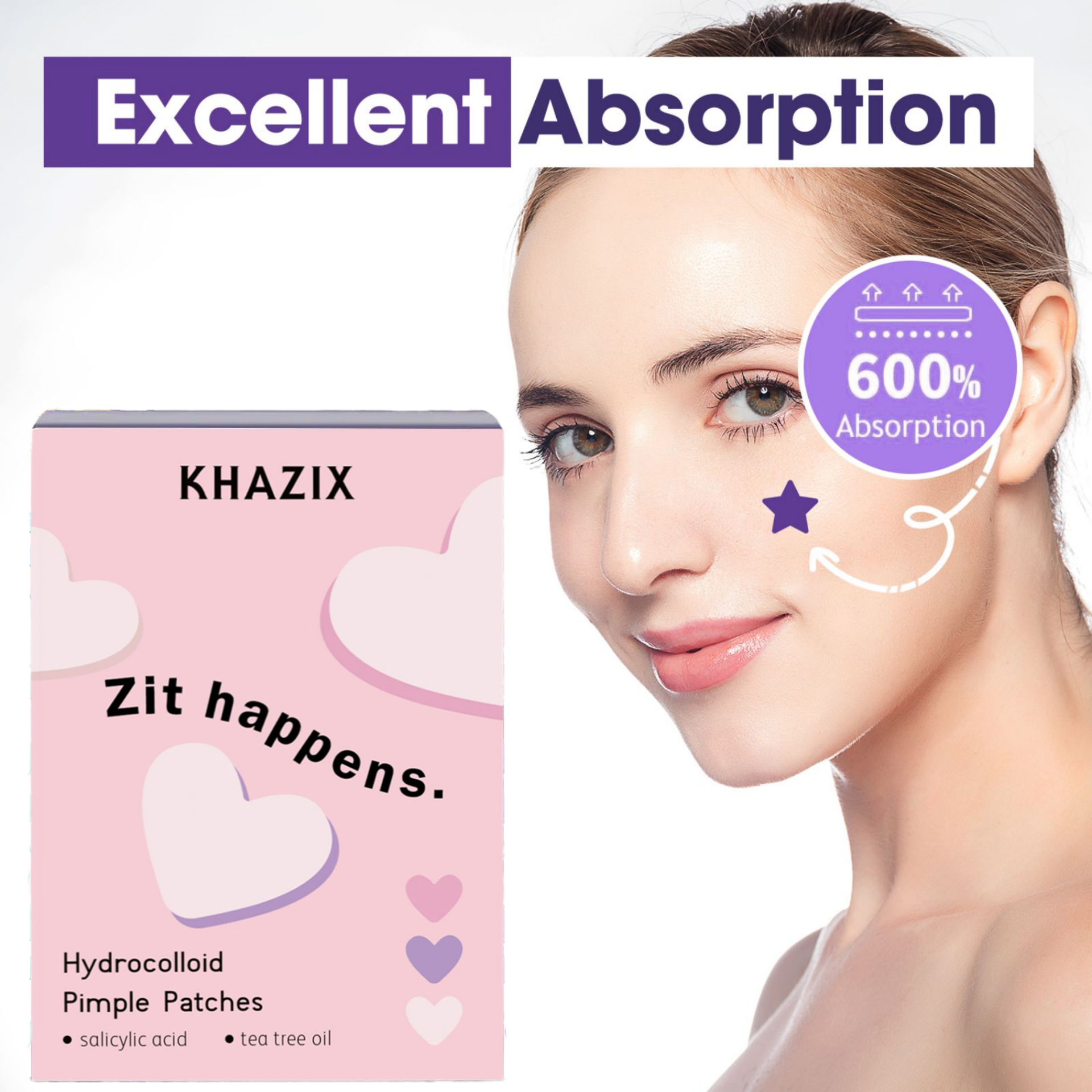 200pcs Star Love Acne Patch Remove Acne Acne Remove Acne Remove Acne ...