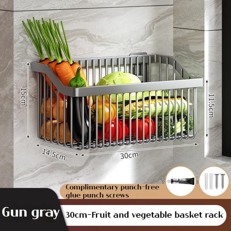 Spice Rack Kitchen Supplies Storage Racks Without Punching Metal Spice ...