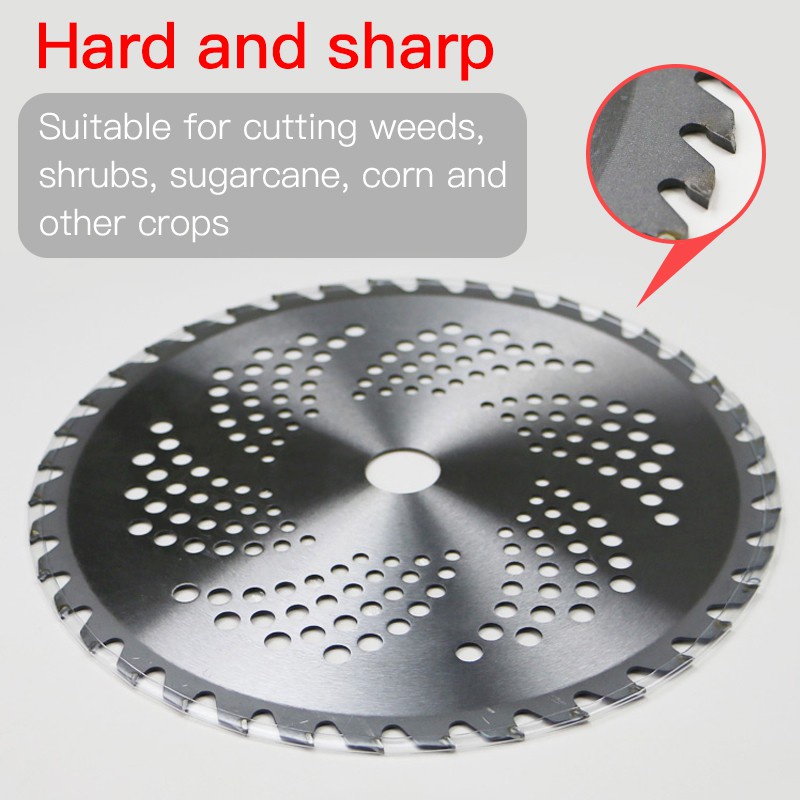 MH Grass Cutter Blade (10" X 40T/60T) M/STEEL Cutter Blade Mata mesin ...