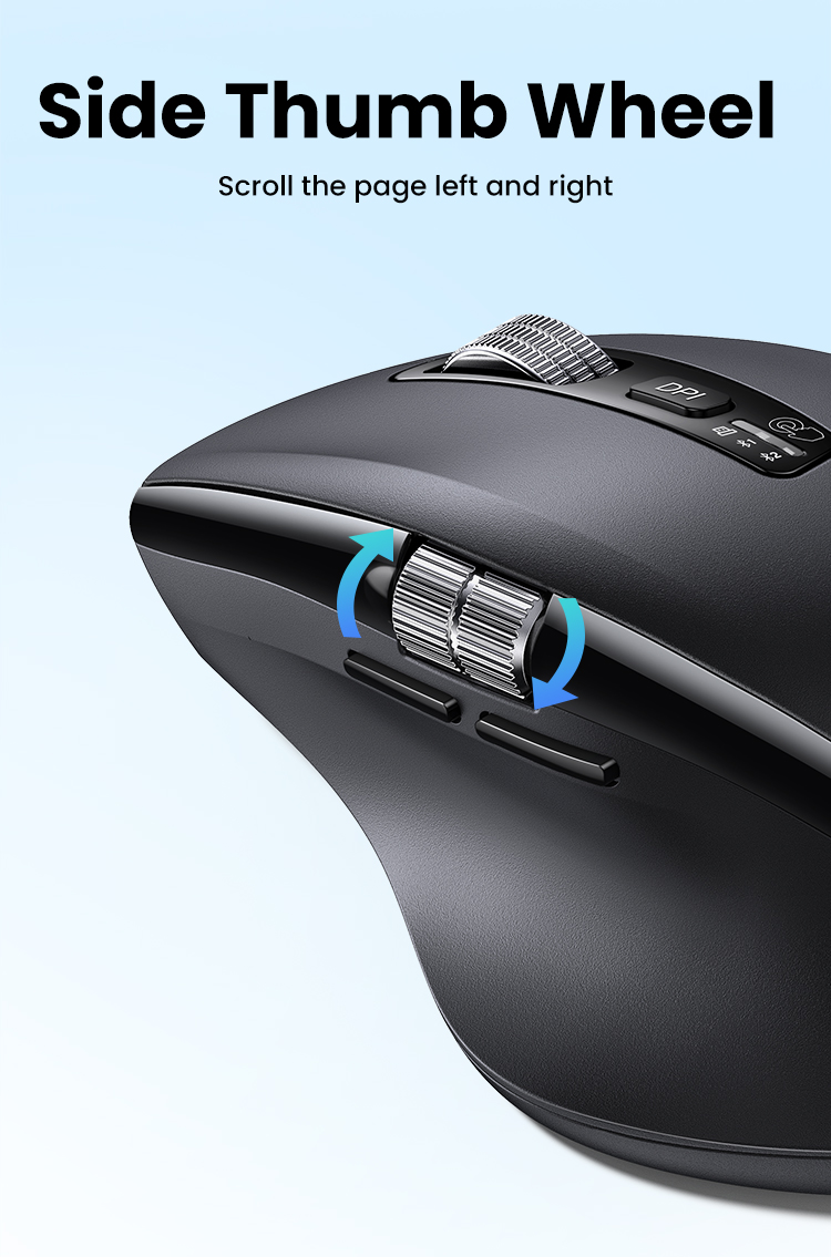 UGREEN Hyper-Fast Scroll Wireless Mouse Bluetooth 5.4 2.4G Ergonomic ... UGREEN Hyper-Fast Scroll Wireless Mouse Bluetooth 5.4 2.4G Ergonomic ...