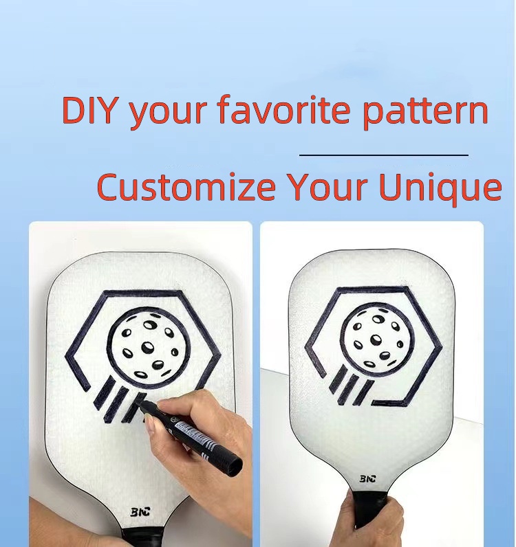 DIY pickleball paddle ,Borderless integrated DIY Blank ,Ultra light ...