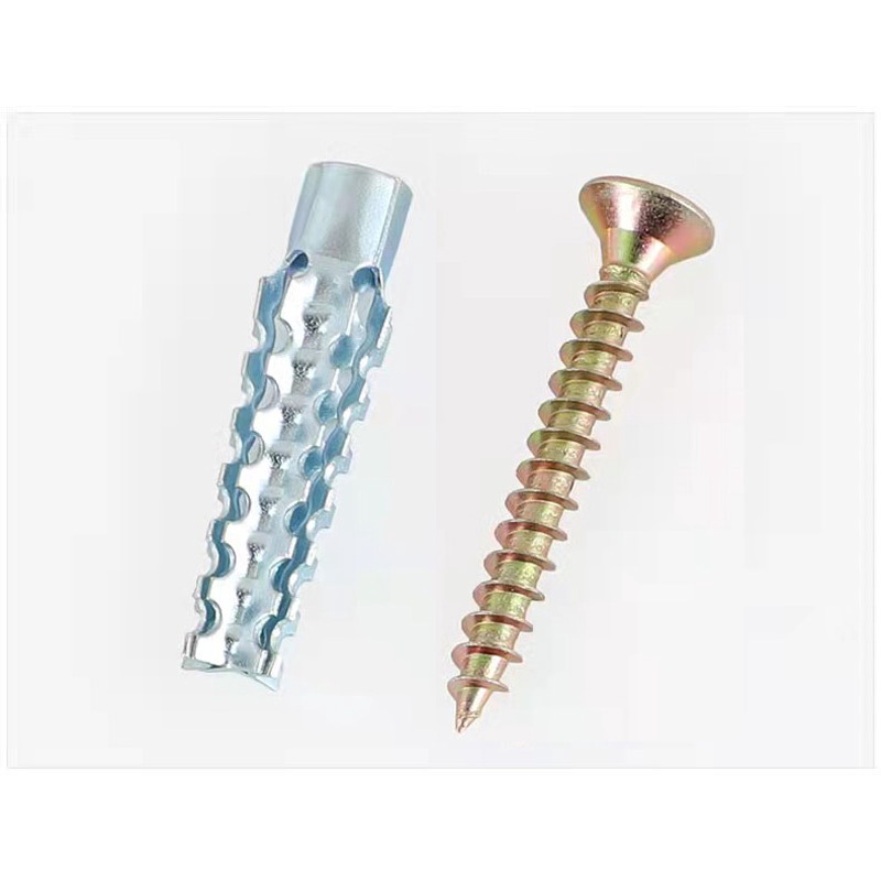 Metal Wall Plug 100set Expansion Pipe Nail Expansion Light Iron ...