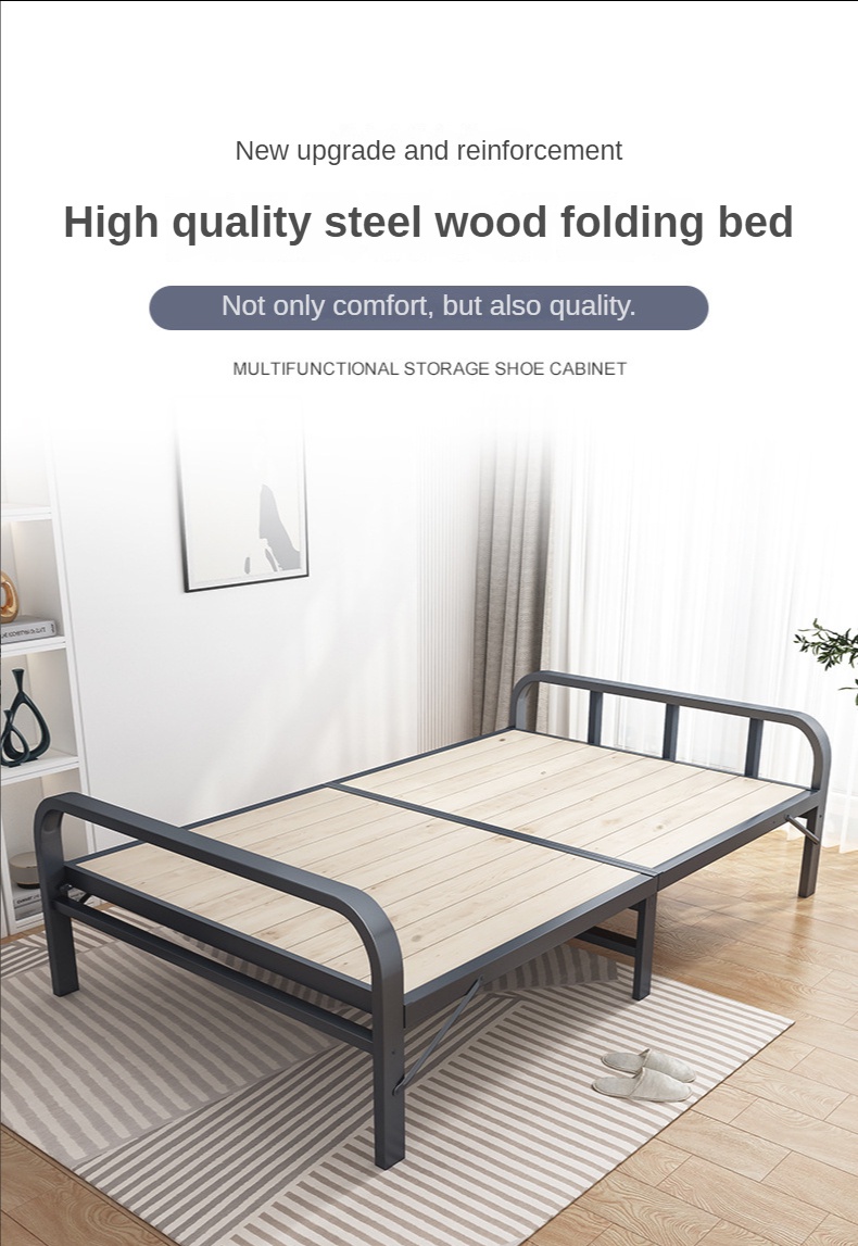 Ready Stock Katil Lipat Foldable Bed Frame Bedroom Furniture/Bed Base ...