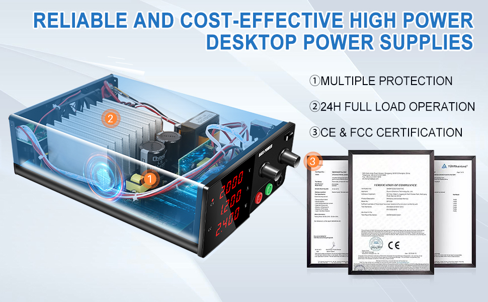 NICE-POWER 30V 10A 20A 30A Variable DC Power supply AC to DC Switching ...