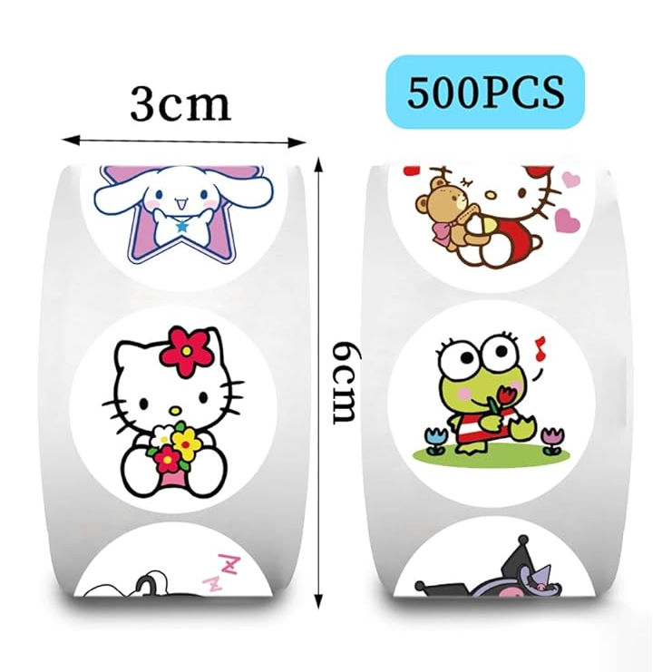 Little Beaver Ruby Loopy Roll Sticker Star Loopy Series Roll Sticker ...