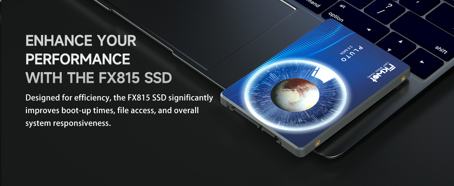 Fikwot FX815 2.5" SSD SATA III 6Gb/s (256GB/512GB/1TB) 3D NAND Internal ...