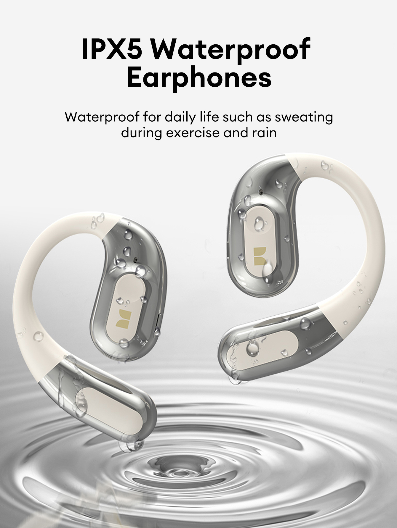 Monster Open Ear AC330 Open Ear Earphone Bluetooth 5.4 Wireless ...