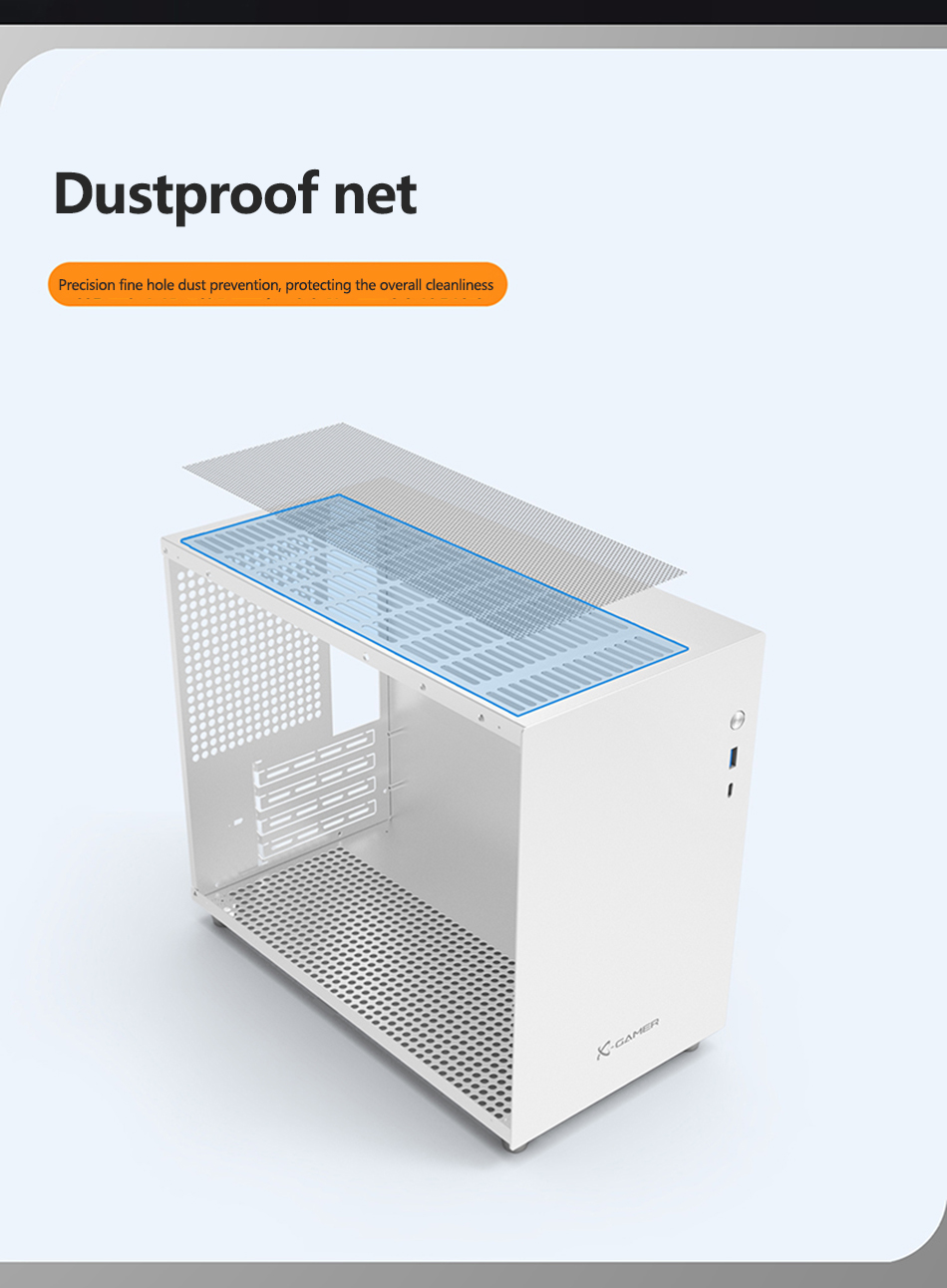 Power Train X100 M-ATX Portable Computer Case MINI-ITX ATX Motherboard ...