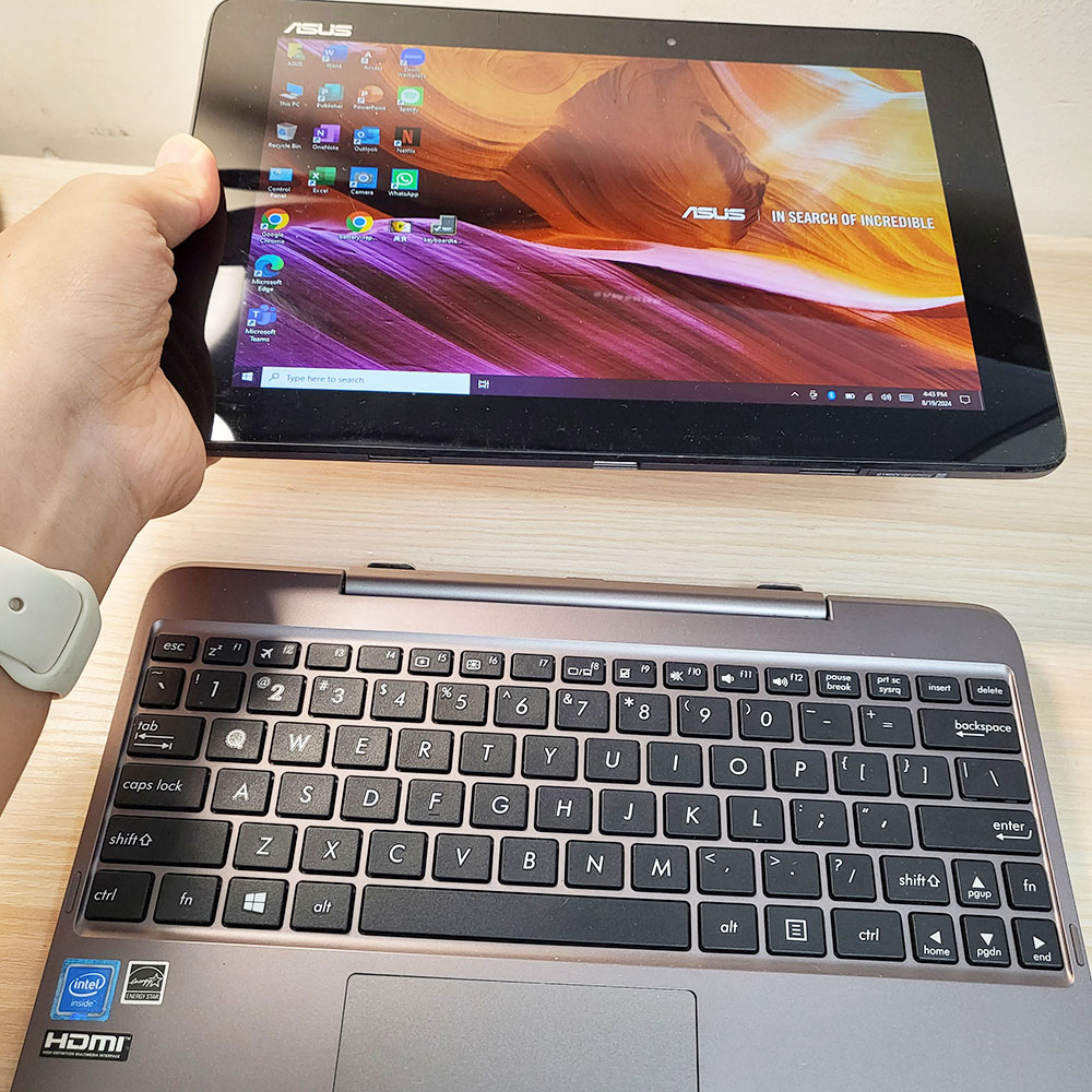 85% New Asus Mini Laptop 10 Inch Quad-Core Intel Z8500 Computer ...