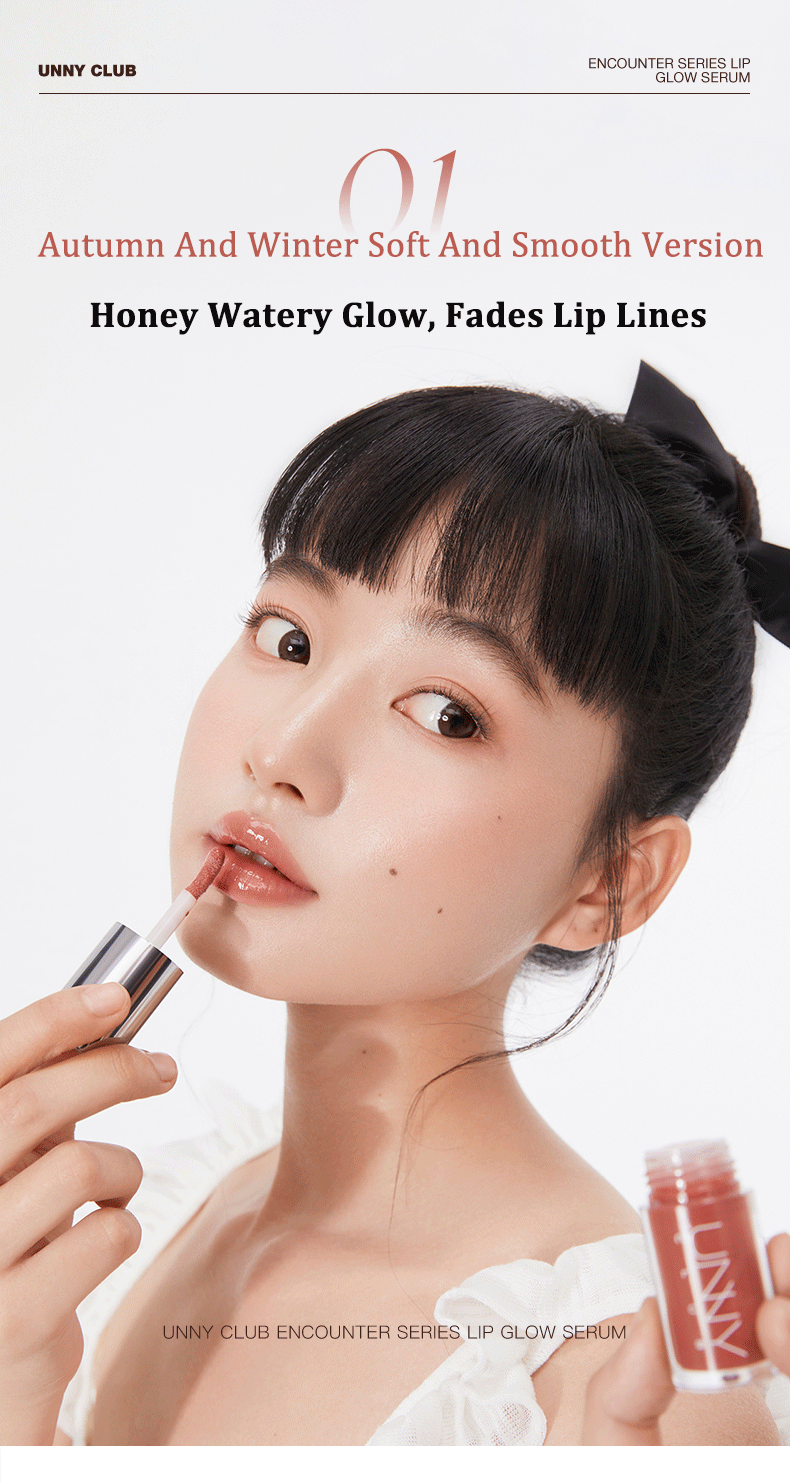 UNNY CLUB Lipstick Waterproof Hydrating Lip Serum Long Lasting Shine ...