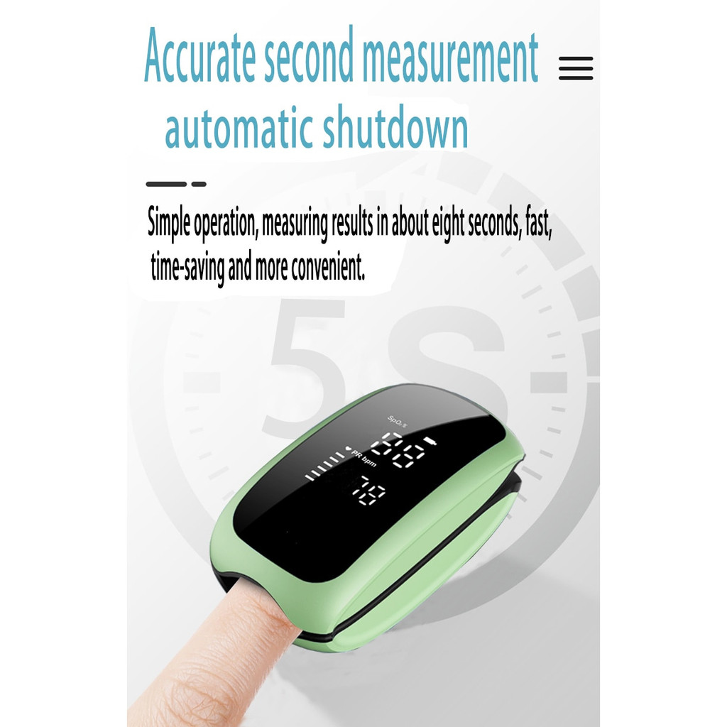 【Instock locally】【COD】Rechargeable LCD Medical Pulse Oximeter on the ...