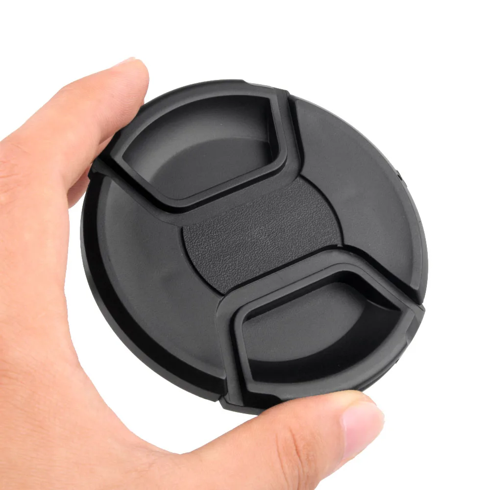 Camera Lens Cover 49-67mm Lens Cap for Canon Nikon Sony Olympus Fuji Samsung | Shopee Malaysia