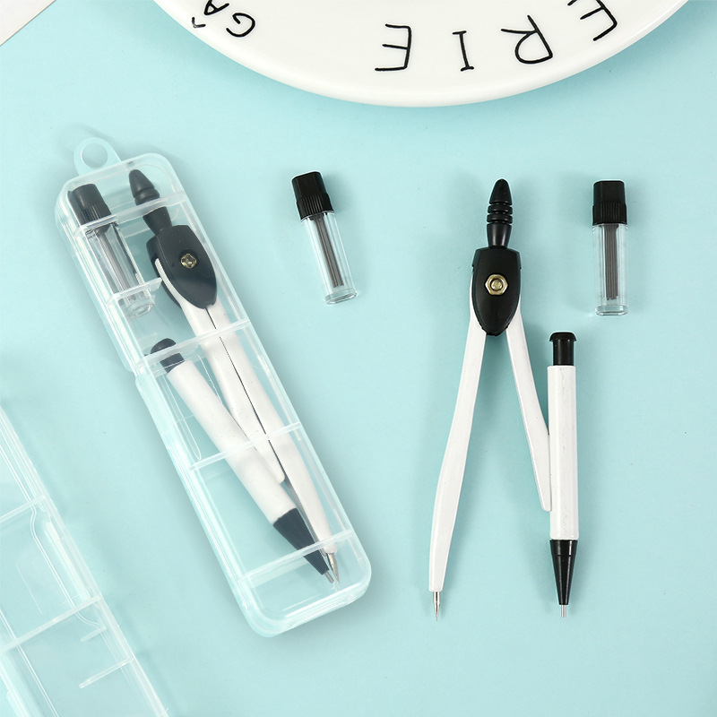 Basic Geometry Compass Mechanical Pencil Desiged with Etra Lead,Student ...