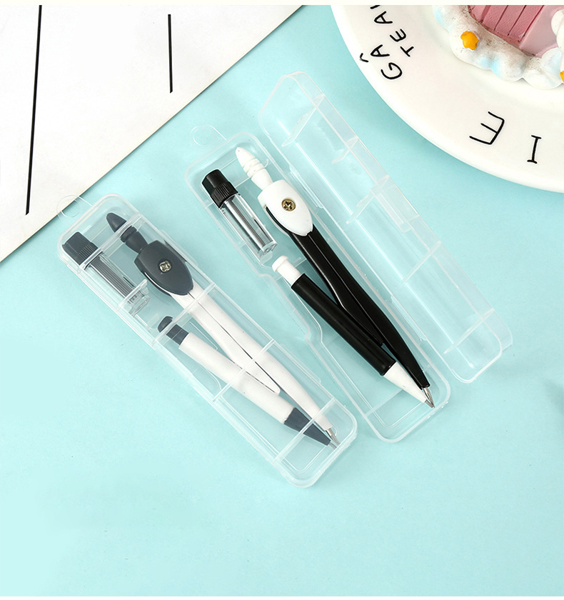 Basic Geometry Compass Mechanical Pencil Desiged with Etra Lead,Student ...